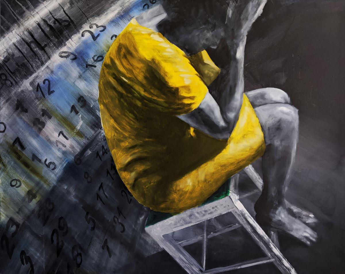 Artwork for sale Yellow Dress