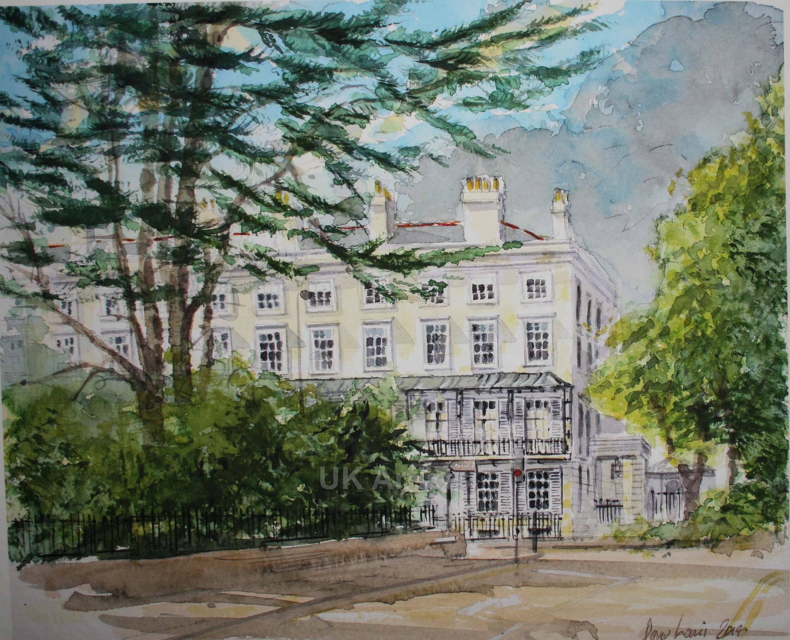 Artwork for sale Regency Terrace,Newbold Terrace,Leamington Spa